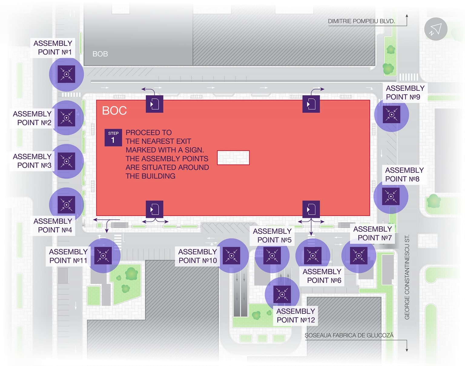 Assembly point – BOC
